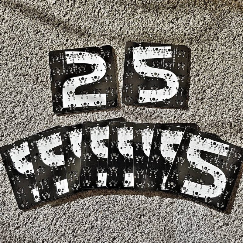 25 board PCBs received - Mechkeys.tech